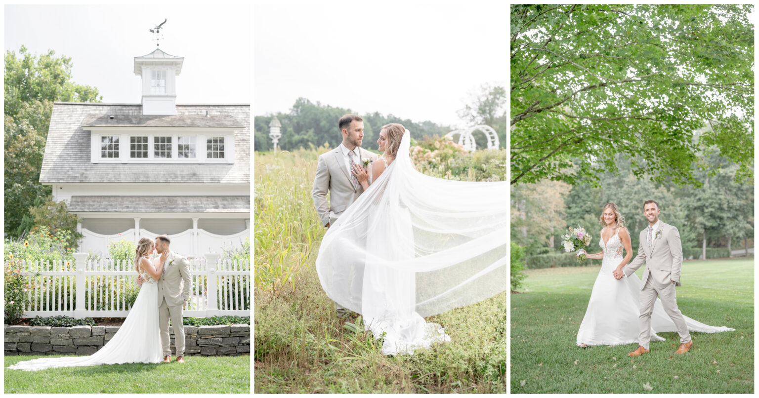 Smith Farm Gardens Summer Tented Wedding in CT - Lin Pernille