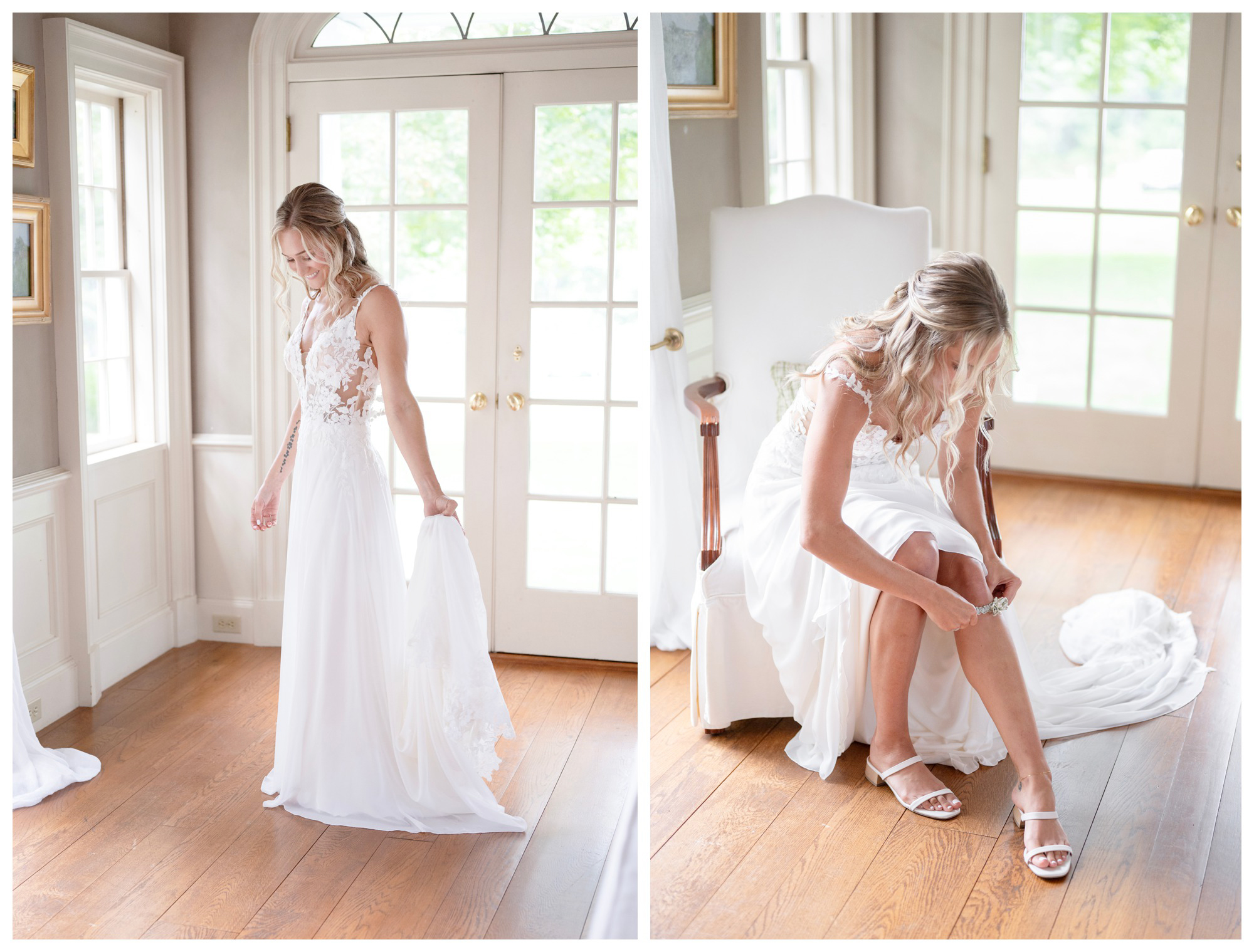 Smith Farm Gardens Summer Tented Wedding in CT - Lin Pernille