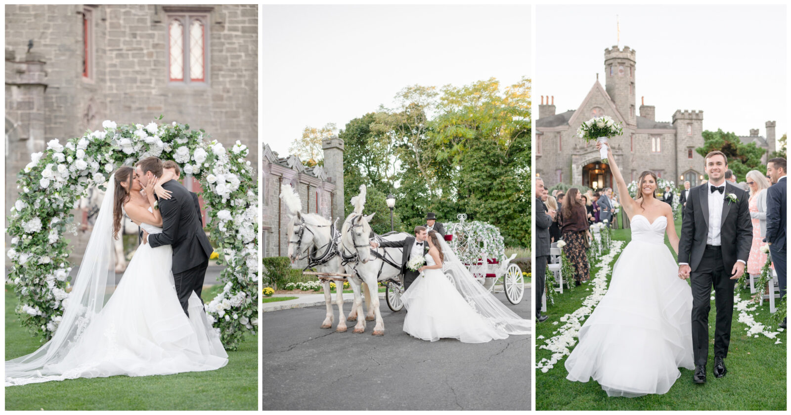 Fairytale Wedding at Whitby Castle in Westchester - Lin Pernille