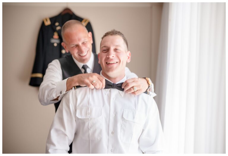 Military Wedding at The Riverview in Simsbury, CT - Lin Pernille
