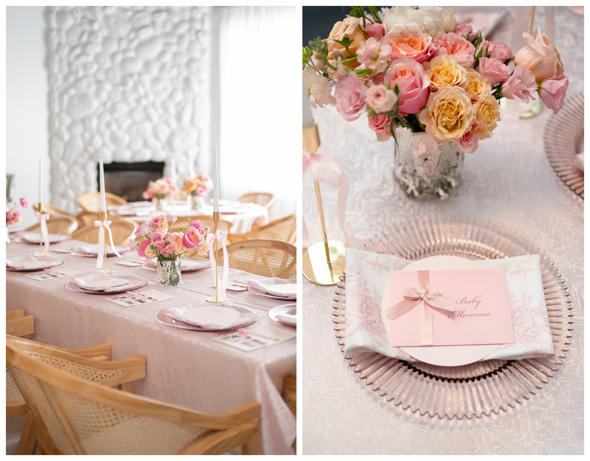 Pink Baby Girl Shower at Trata on the River - Lin Pernille